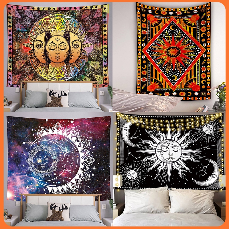 Sun God Tapestry Wall Cloth Bedside Cloth Living room bedroom ...