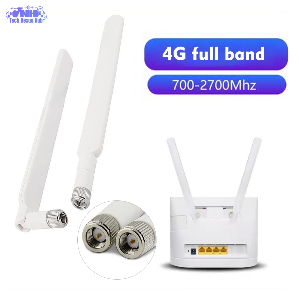 2Pcs 4G Antenna SMA Male for 4G LTE Router External Antenna for Huawei ...
