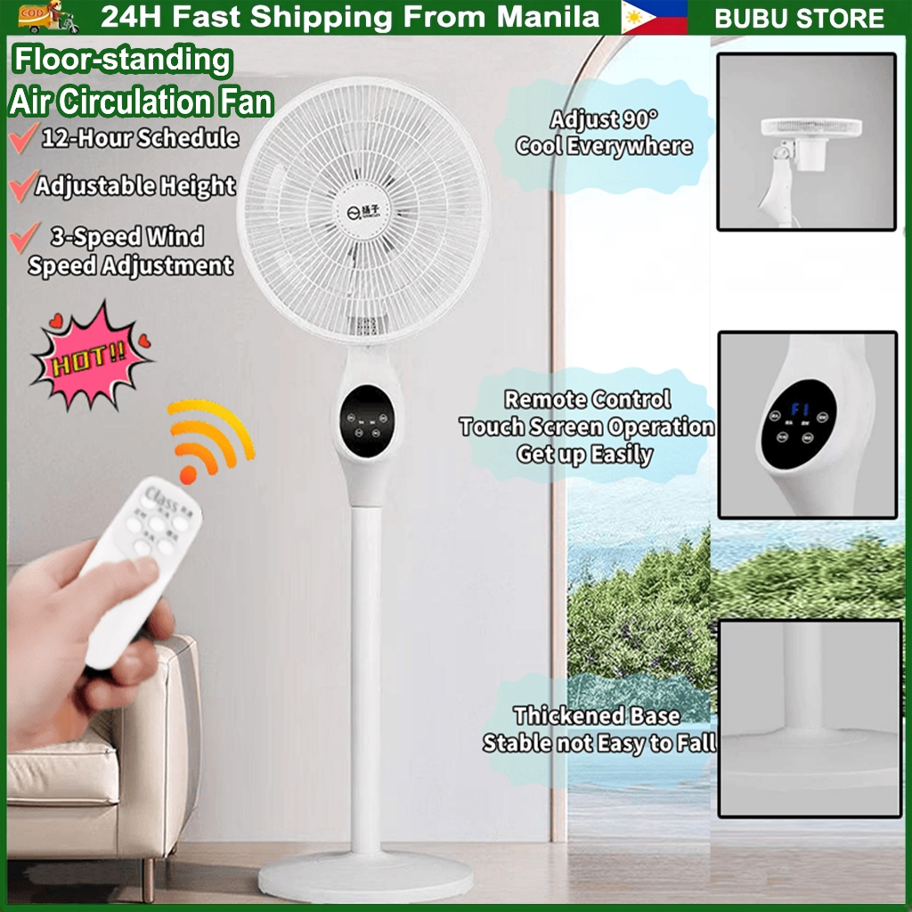 Inverter Stand Fan Electric Fan with Remote Tower Fan Turbo Air ...