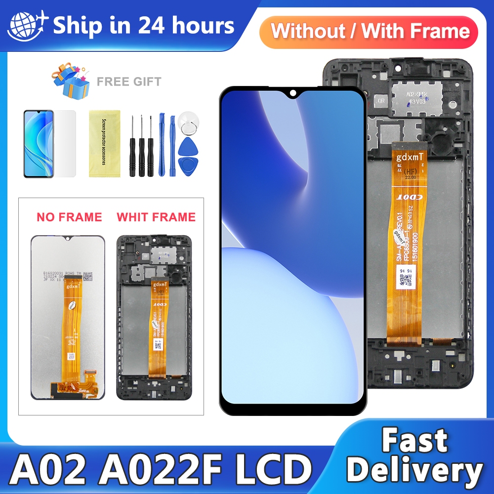 IPS LCD With Frame For Samsung Galaxy A02/A02S A022 A022F A025 LCD ...
