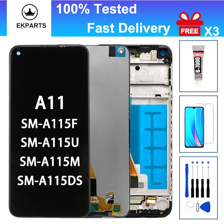 LCD Display For Samsung Galaxy A11 A115 SM-A115F A115M/DS Display Touch ...