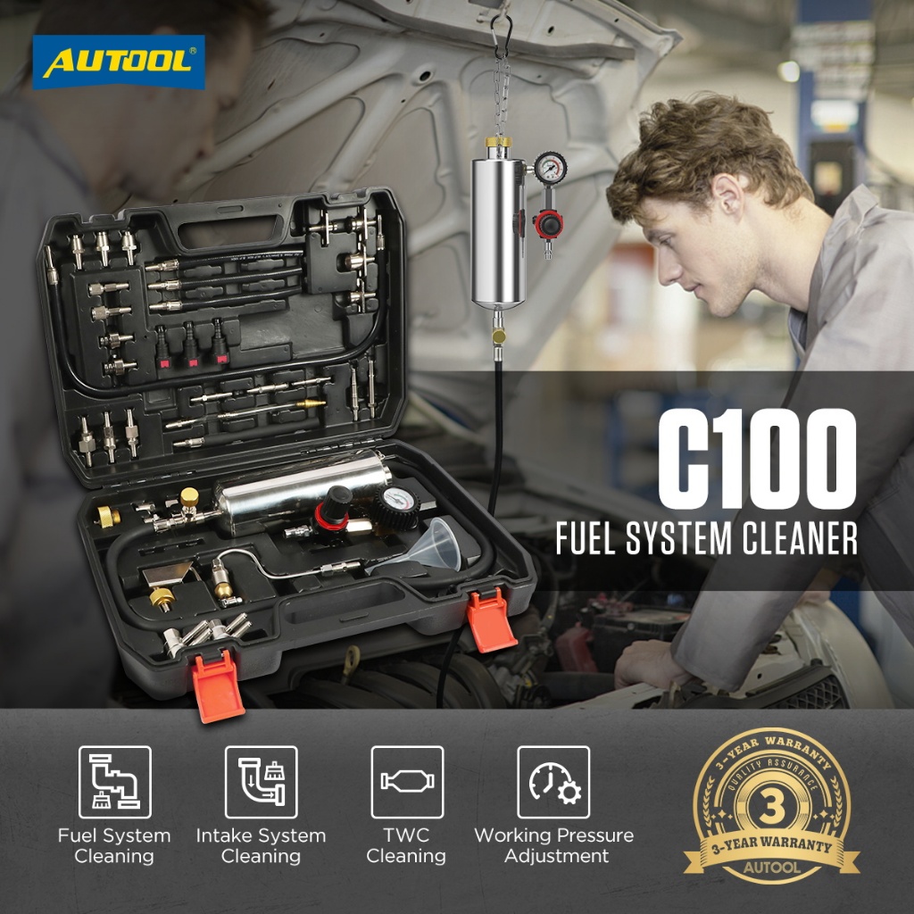 AUTOOL Ready Stock Car Injector Washer Auto Motorcycle Automatic Non ...