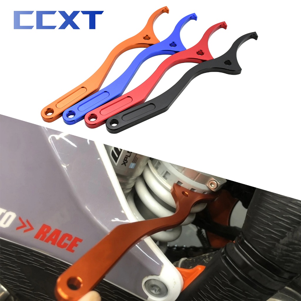 CNC Aluminum Rear Absorber Suspension Shock Spanner Wrench For ...