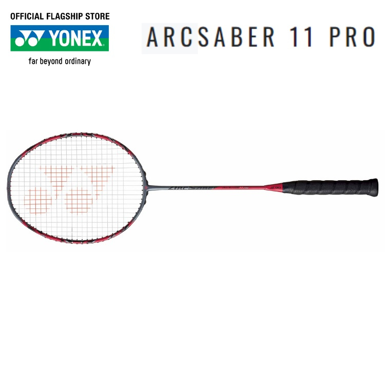 Yonex Arcsaber 11 PRO Badminton strung Racquet Frame Racket Full Carbon Single 4U 83g With Free ...