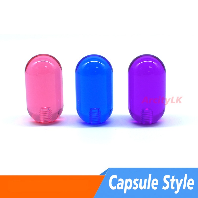 Arcade Joystick Bat Oval Top Ball Top Handle Knob Capsule Style Clear ...