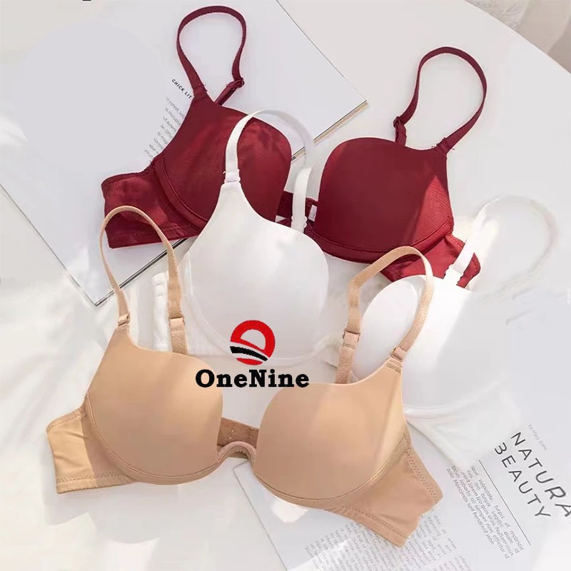 (4 Color) Deep V Low Cut Push Up Cleavage Top Padded Plunge Bra ...