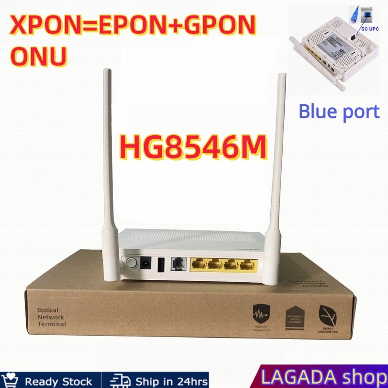 New HG8546M 8546M 5V5 VLAN EPON GPON XPON onu FTTH Gigabit Modem Router ...