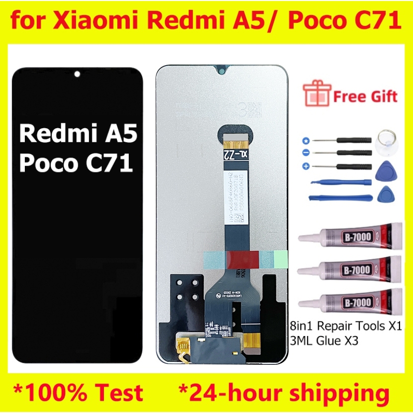 For Xiaomi Redmi A5/ Poco C71 LCD Display Touch Screen Glass Digitizer ...