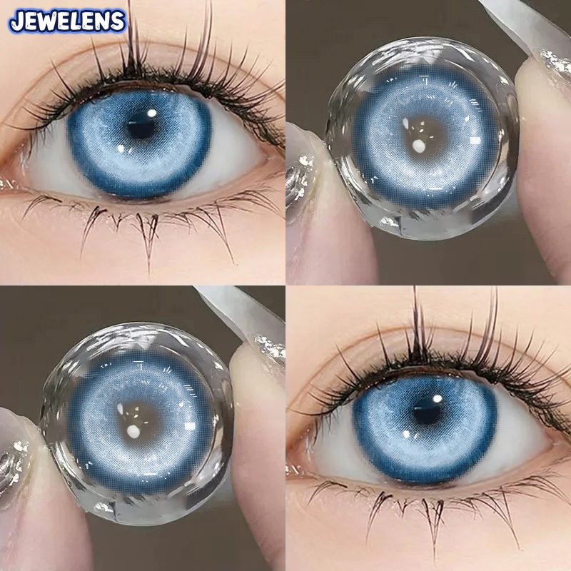 JeweLens Cosplay Color Contact Lenses Halloween Anime Softlens Koi Blue ...