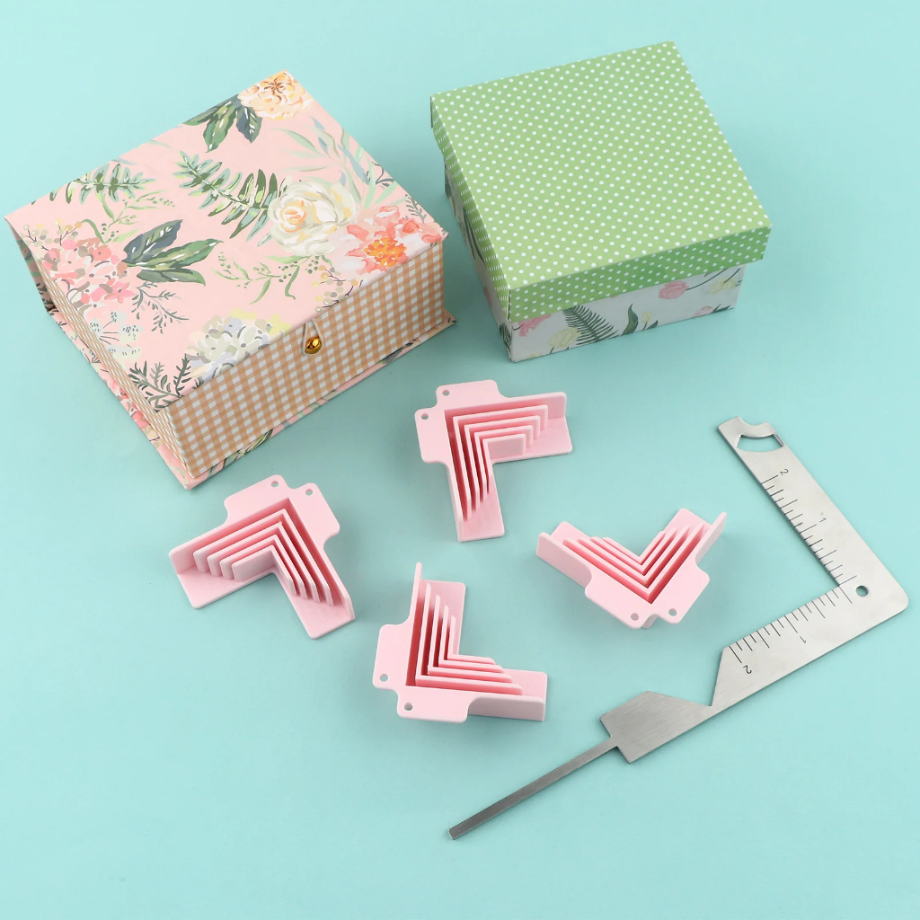 4Pcs/set 1/1.5/2/3Mm Thickness Cartonnage Corner Holding Tool Chipboard ...