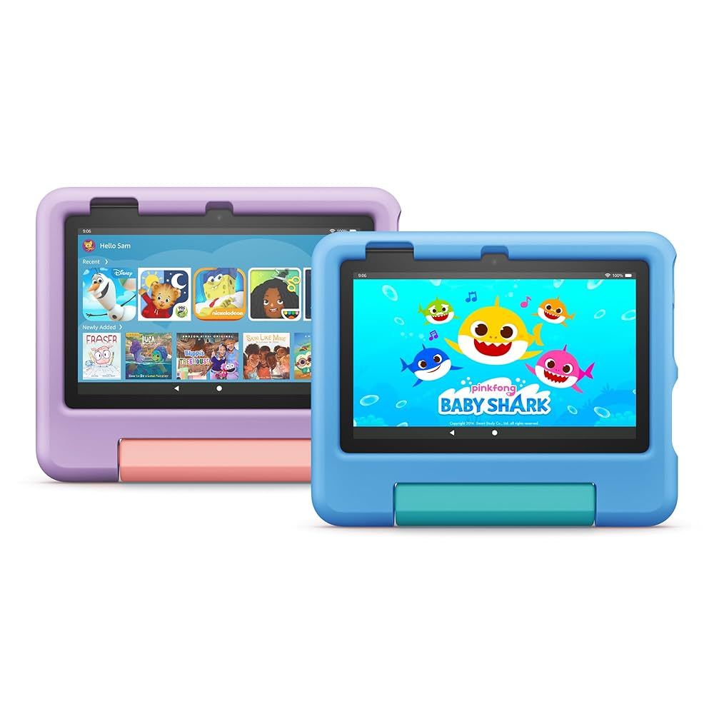 Amazon Fire 7 Kids Tablet (2022, 12th Gen) | 7" Display, 16GB Storage ...