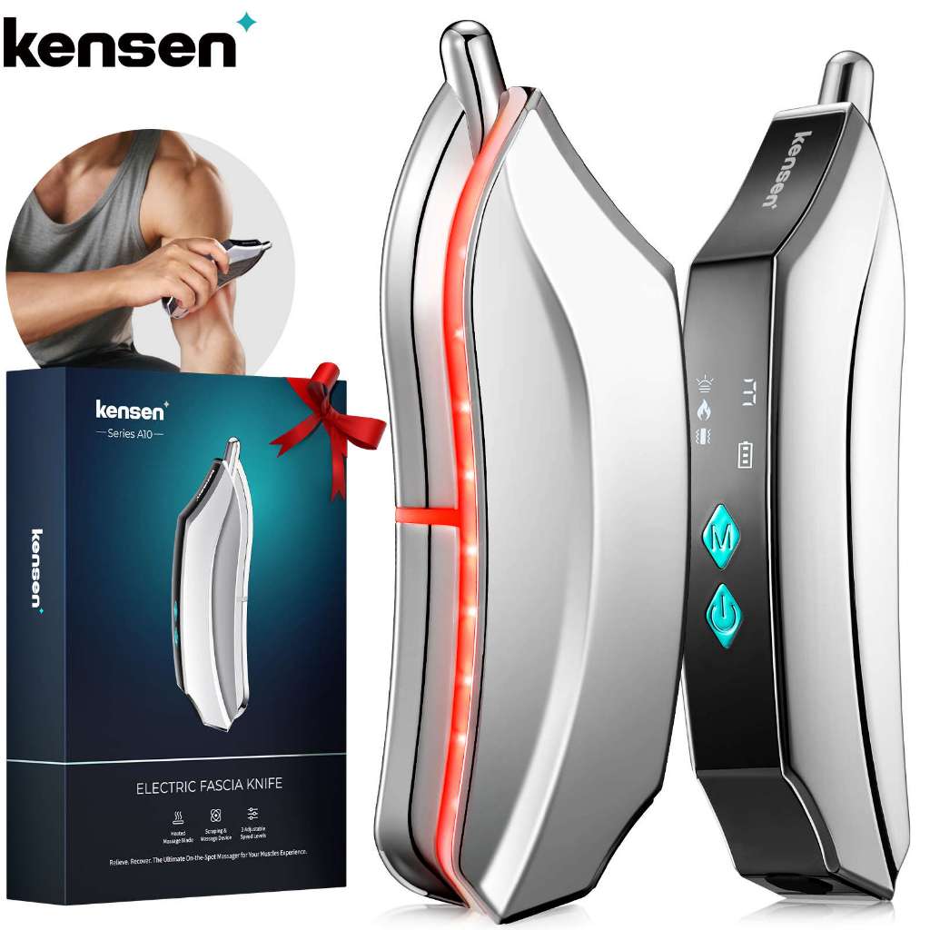 Kensen Heatable Fascia Massager Electric Body Guasha Massager Fascia ...