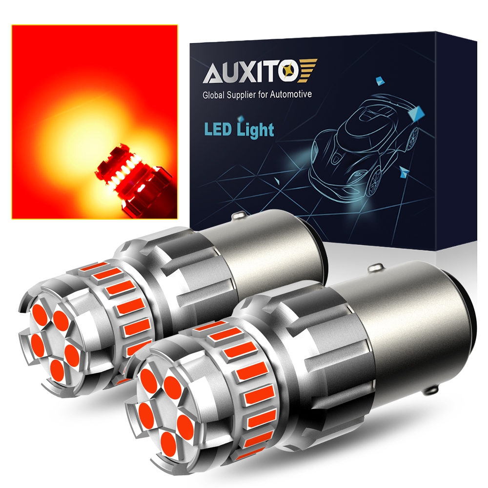 AUXITO 2Pcs 1157 Led Brake Light Bay15D P21/5w Double Contact Led Bulbs ...