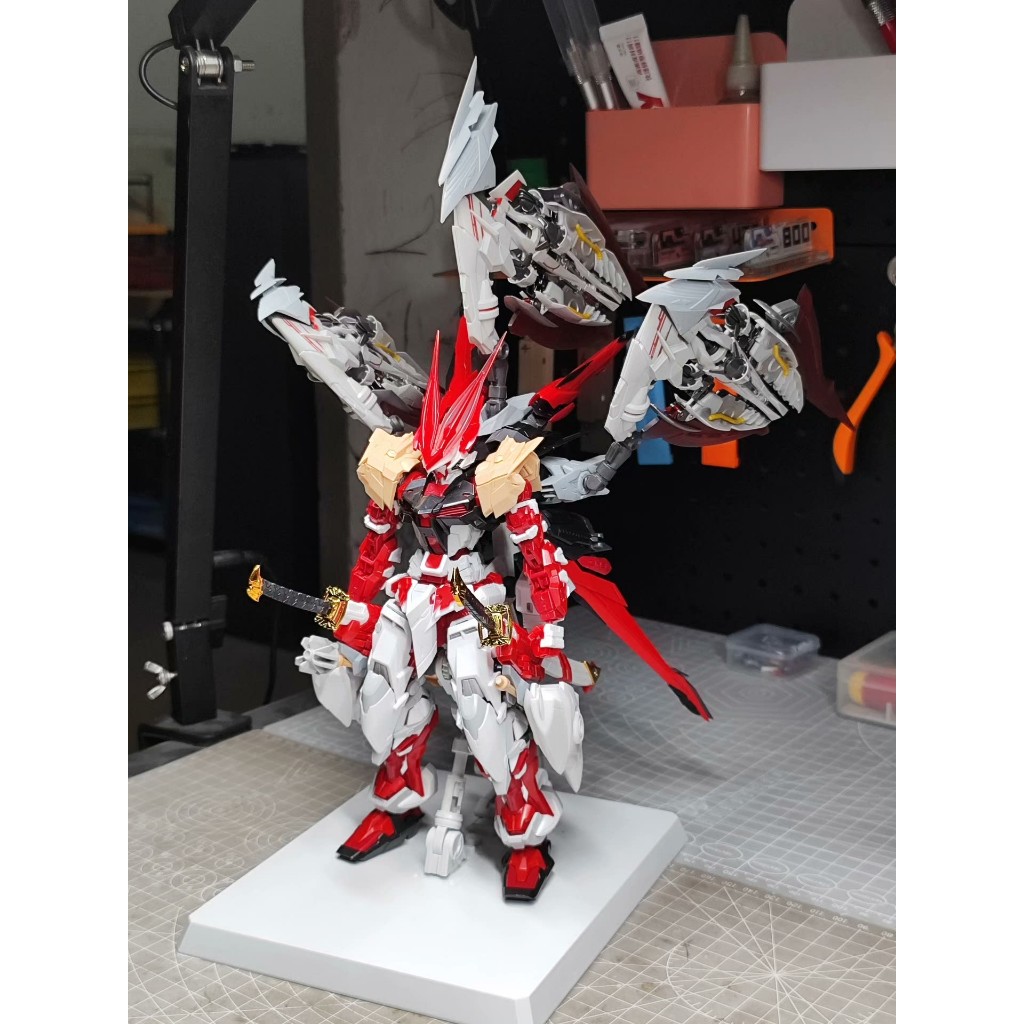 [McDonald's Uncle Model Base STUDIO] 1/100 DABAN 8812A MBF-P02 Red ...
