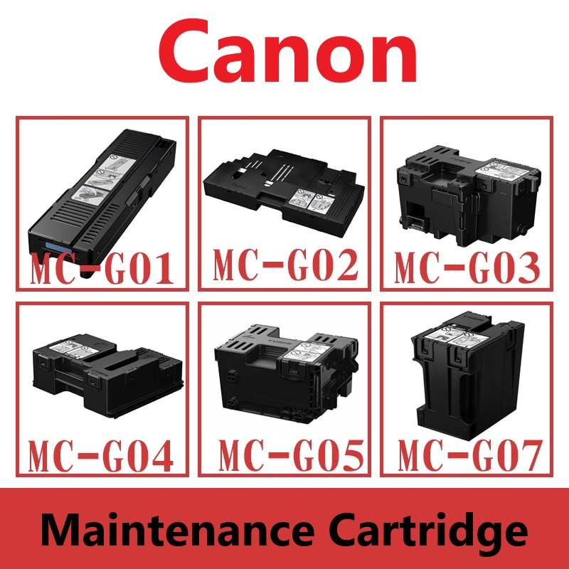 maintenance Cartridge Canon MC-G01 MC-G02 MC-G03 MC-G04 MC-G05 MC-G06 MC-G07 maintenance ...