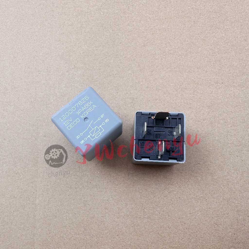 Relay 120007826 12V 4-Pin DECO KOREA Buick Air Conditioning Style Car ...