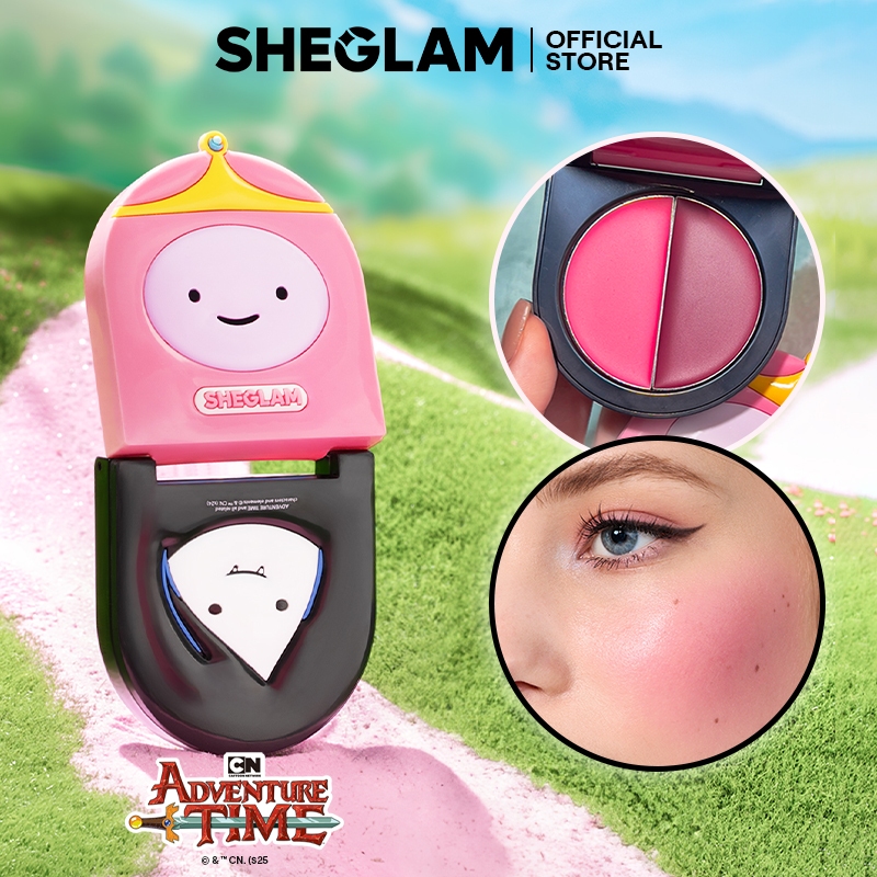 Adventure Time | SHEGLAM Bubbline Cream Blush Duo 2 IN 1 | Shopee ...