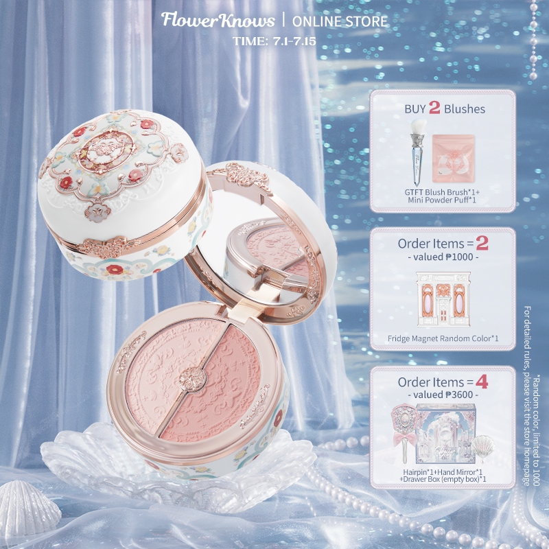 Flower Knows Matte Blush Butterfly Cloud Collar Collection Rouge Box ...