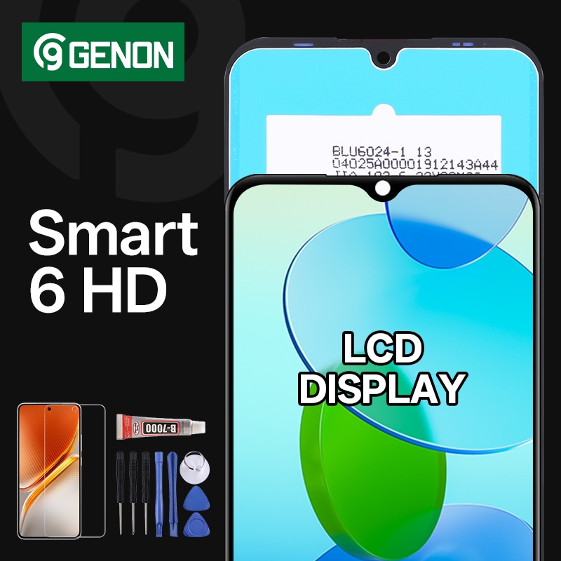 Genon IPS LCD for Infinix Smart 6 HD LCD Display Touch Screen ...
