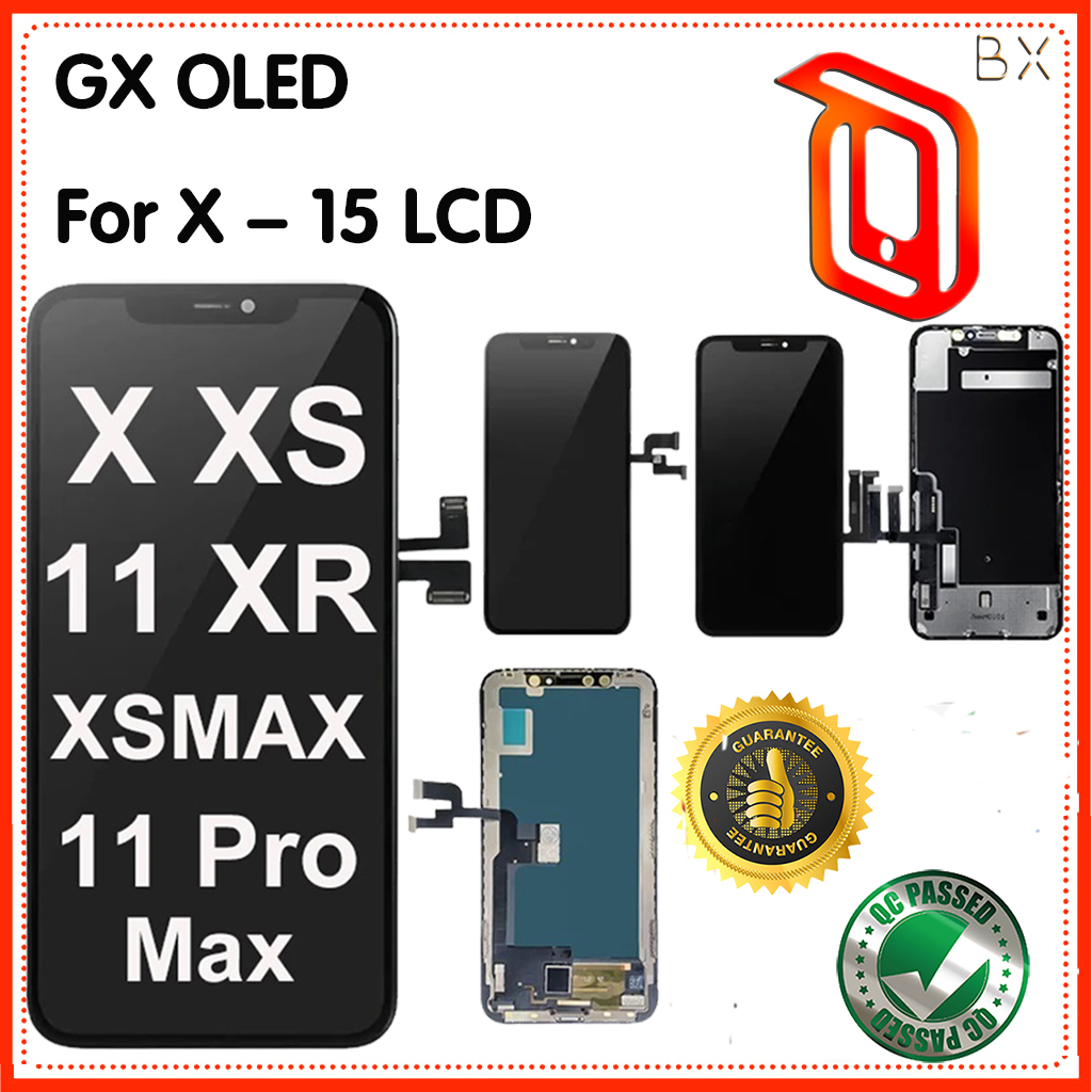 GX OLED Lcd Screen Digitizer For X Xr Xs Xsmax 11 12 Pro MAX 13 14 ...