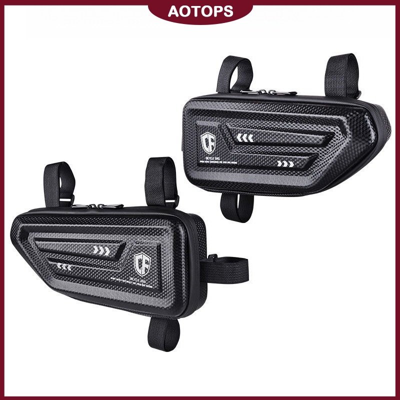 [3Layer]2PCS Motorcycle Saddle Bag Waterproof Universal EVA Hard Shell ...