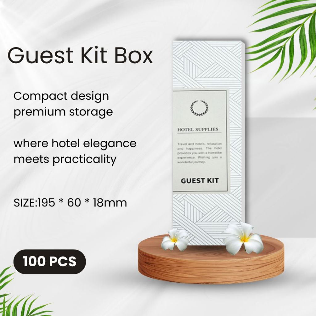 Hotel Guest kit box 195 *60*18mm | Shopee Philippines