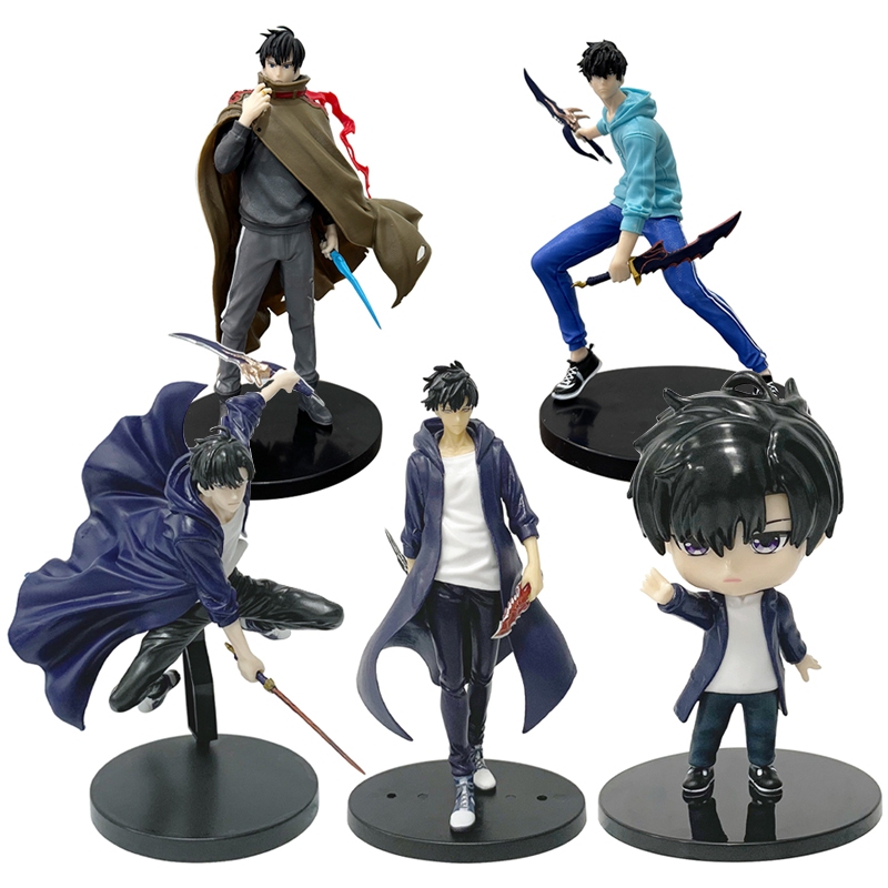 1Pcs 18-21cm Hit Show Anime Solo Leveling Shadow King Battle Edition ...