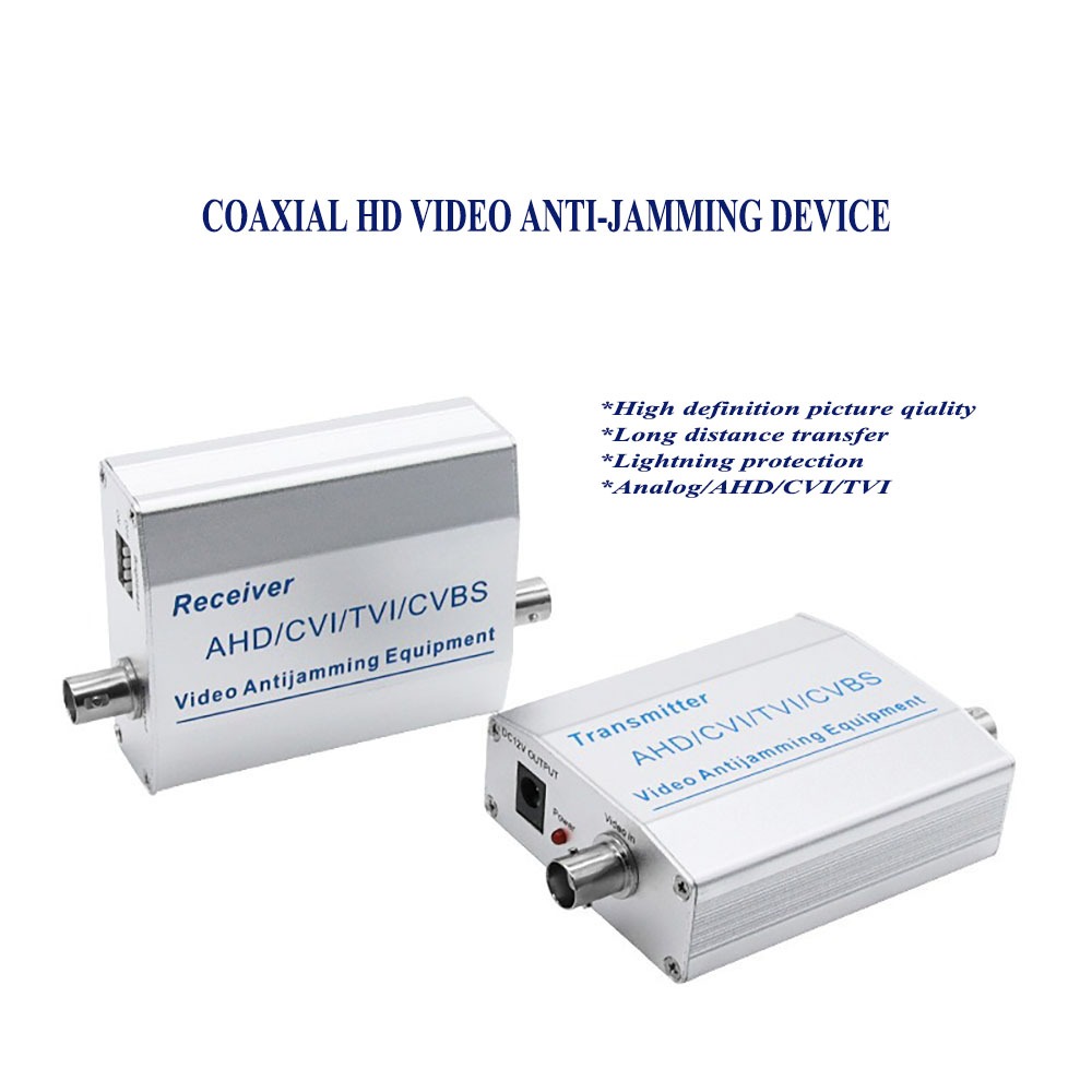 1CH CCTV Video Signal Amplifier Extender 700M - Anti-Jamming Noise ...