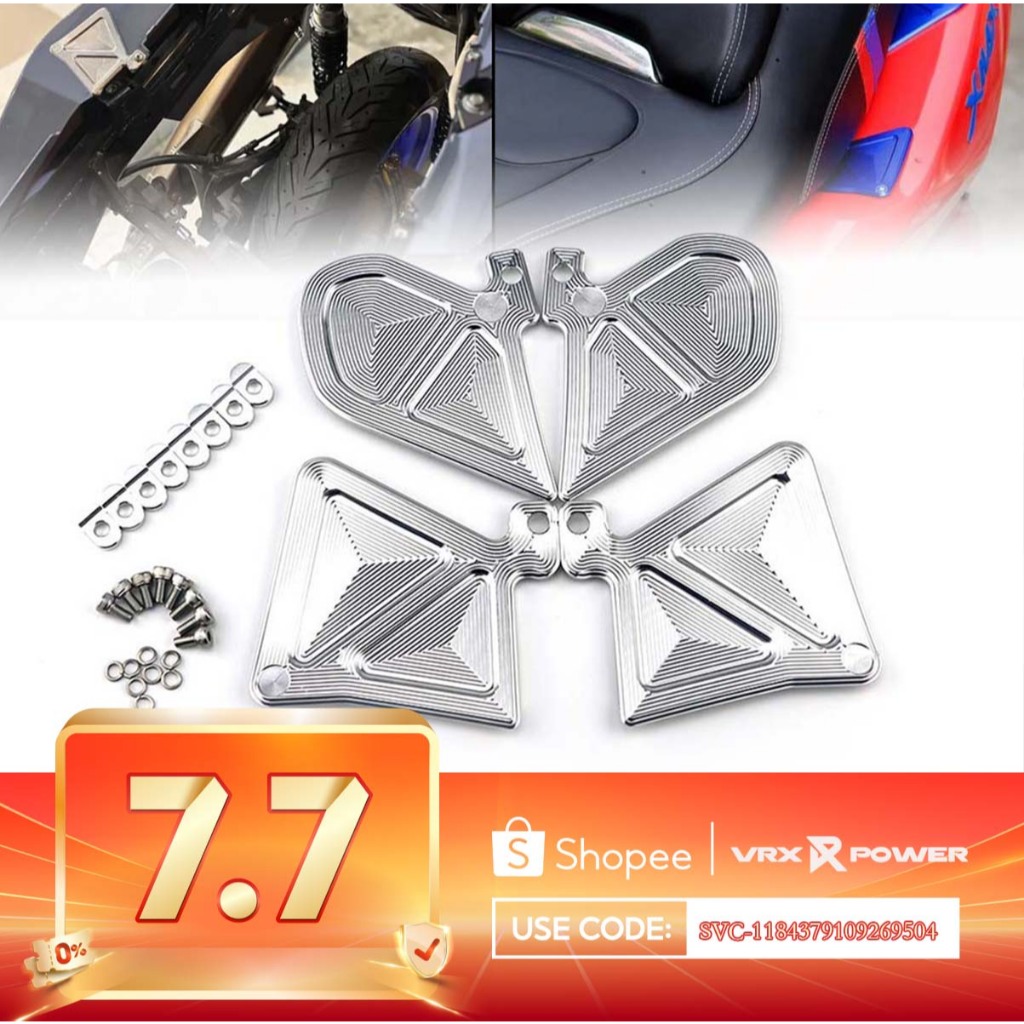 Rear Grab Bar For YAMAHA XMAX 300 2017-2025 CNC Rear Pillion Bar Cover ...