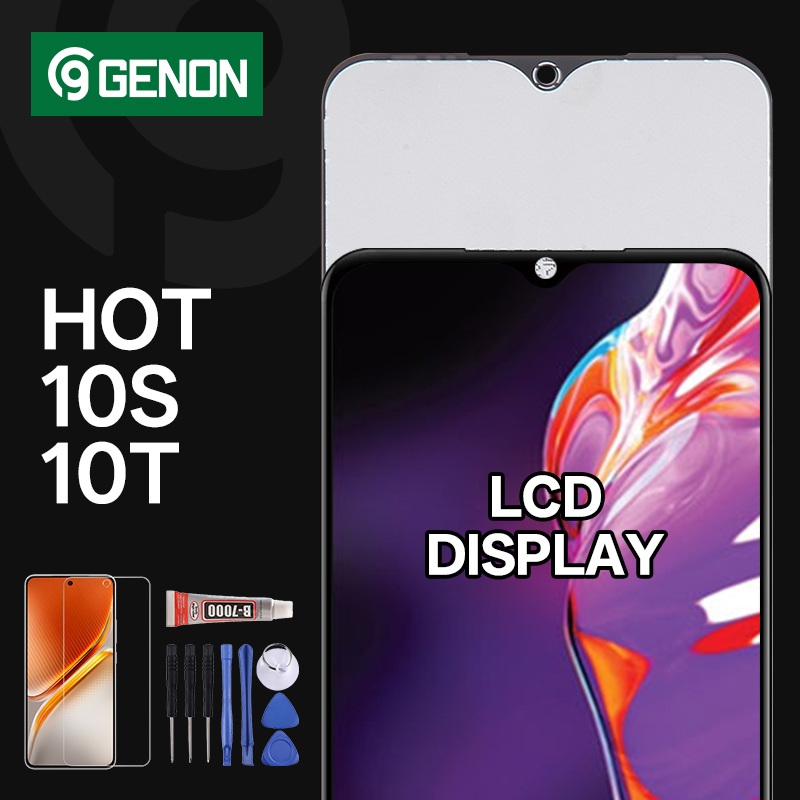 Genon IPS LCD for Infinix Hot 10s / Hot 10t LCD Display Touch Screen ...