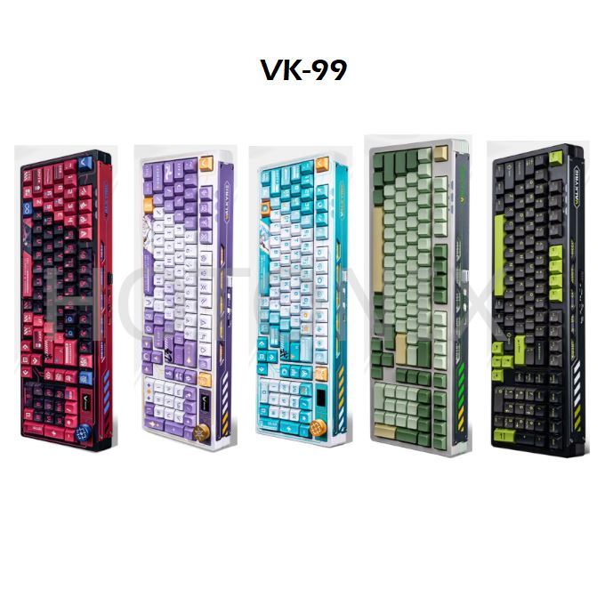 VALKYRIE VK-99 mechanical keyboard USB WIRELESS BLUETOOTH mode | Shopee ...