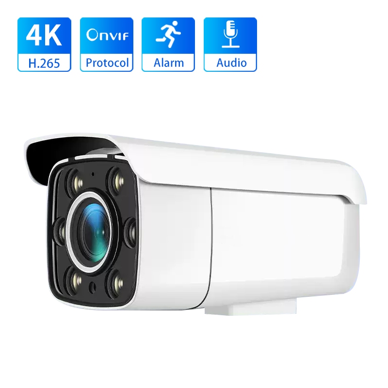 Night Vision Enhanced）4K 8MP HD 48V POE Network Camera Outdoor ...