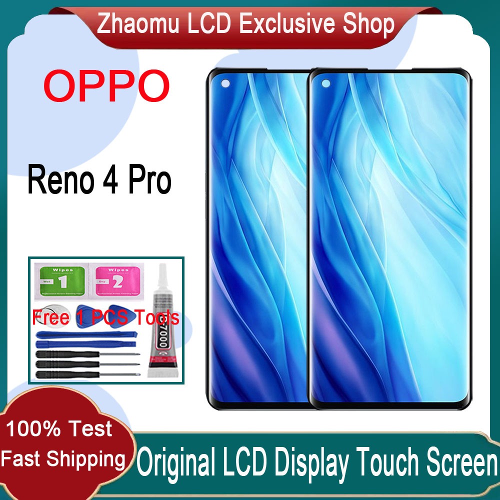 Original AMOLED OPPO Reno 4 Pro 4G 5G LCD Display Touch Screen ...