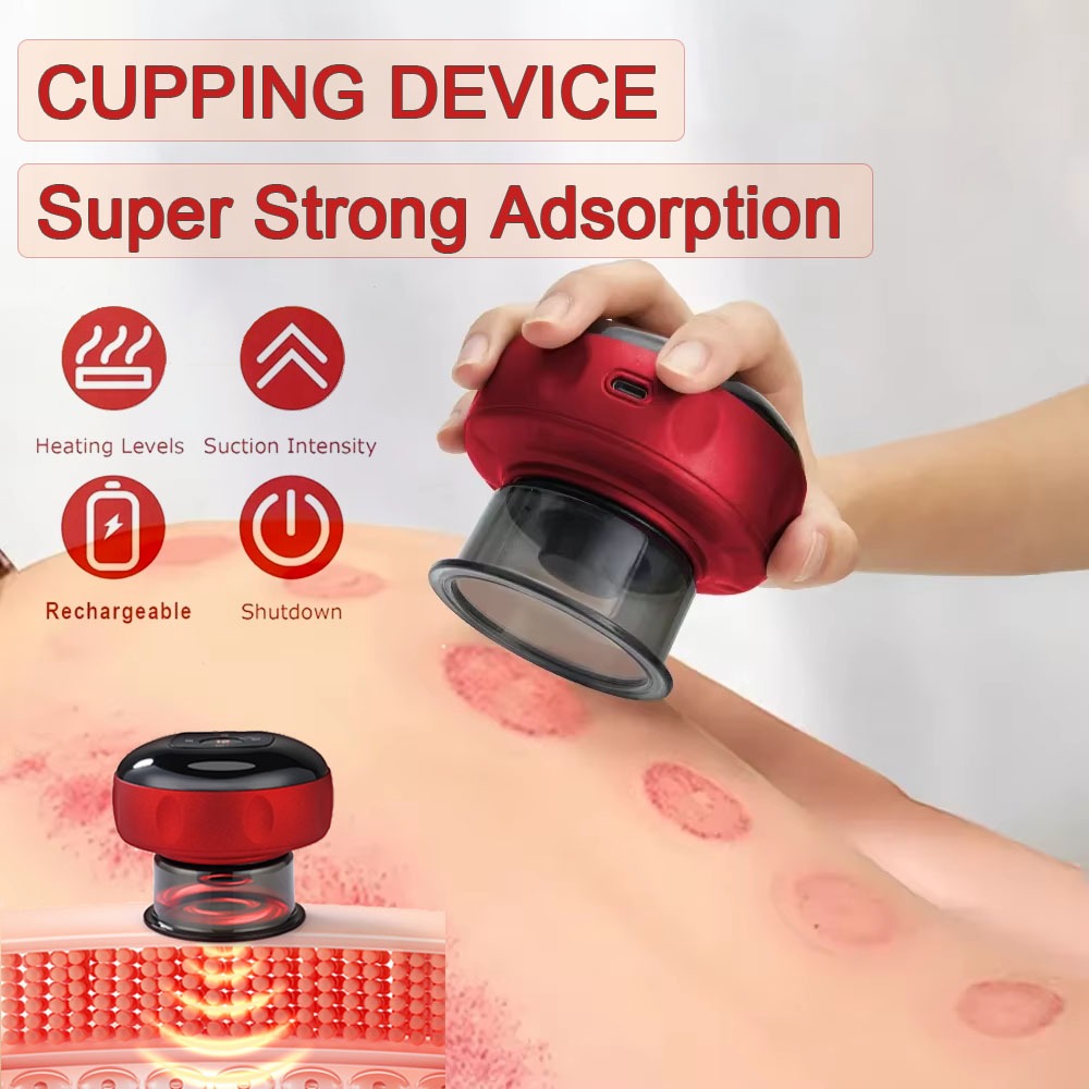 5-in-1 Smart Cupping Device Vacuum Negative Pressure Hot Compress ...