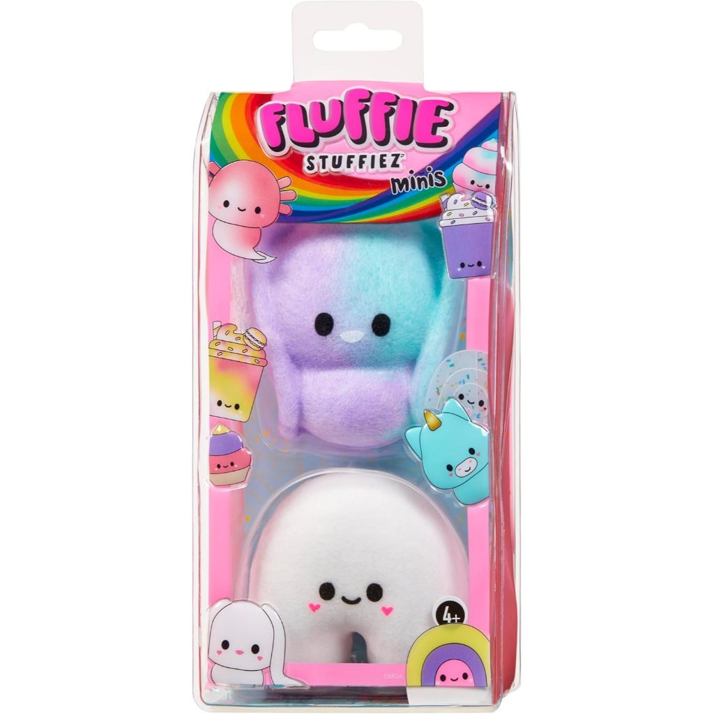 Fluffie Stuffiez Bunny & Rainbow Minis Collector's Edition Plush ...