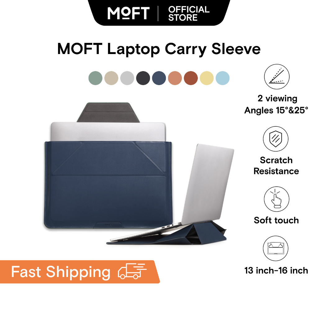 MOFT Carry Sleeve & Laptop Stand Bag Ultra Slim Stylish Pieces For ...