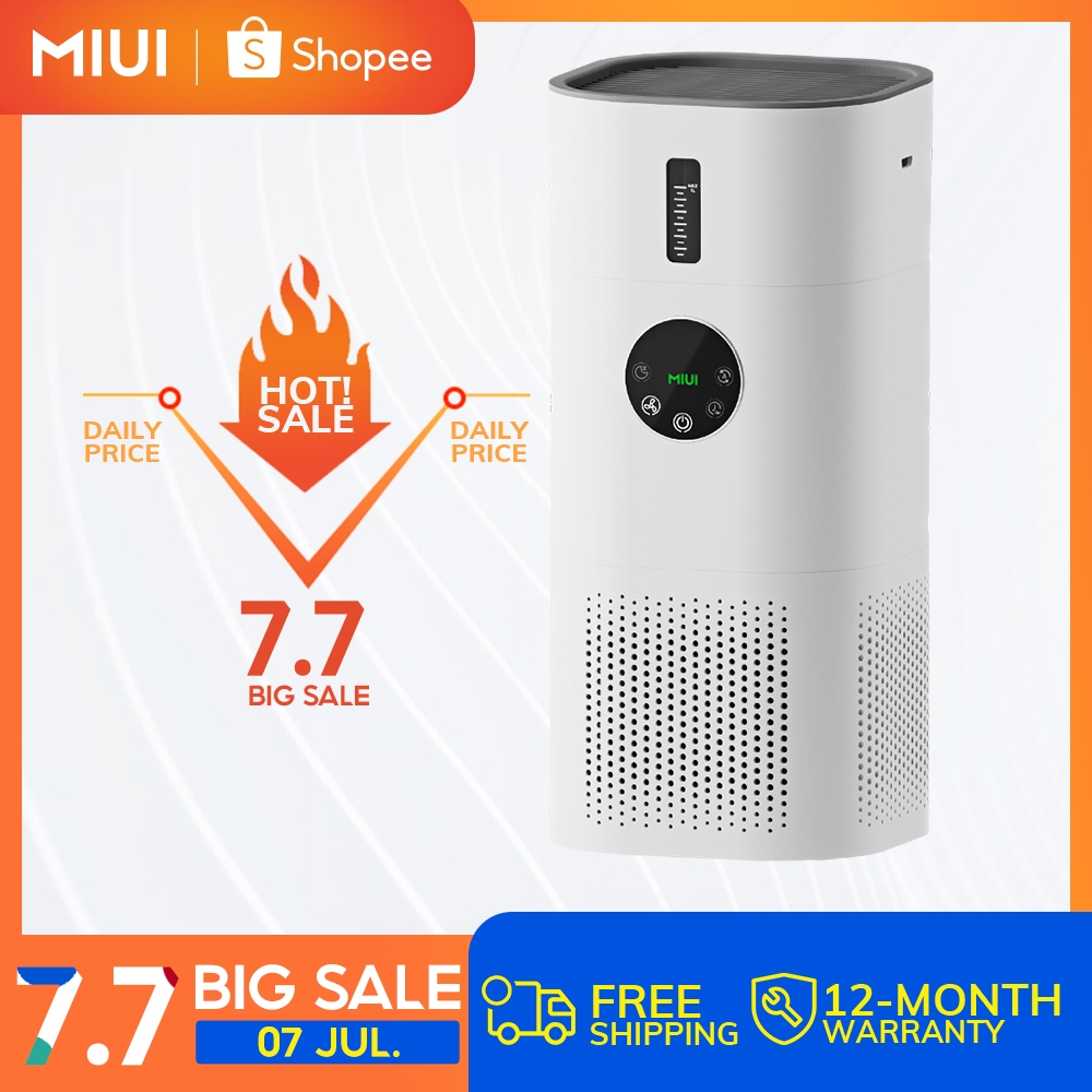 MIUI 2-in-1 Air Purifier & Humidifier Home Air Purifier removes 99.97% PM2.5 formaldehyde ...