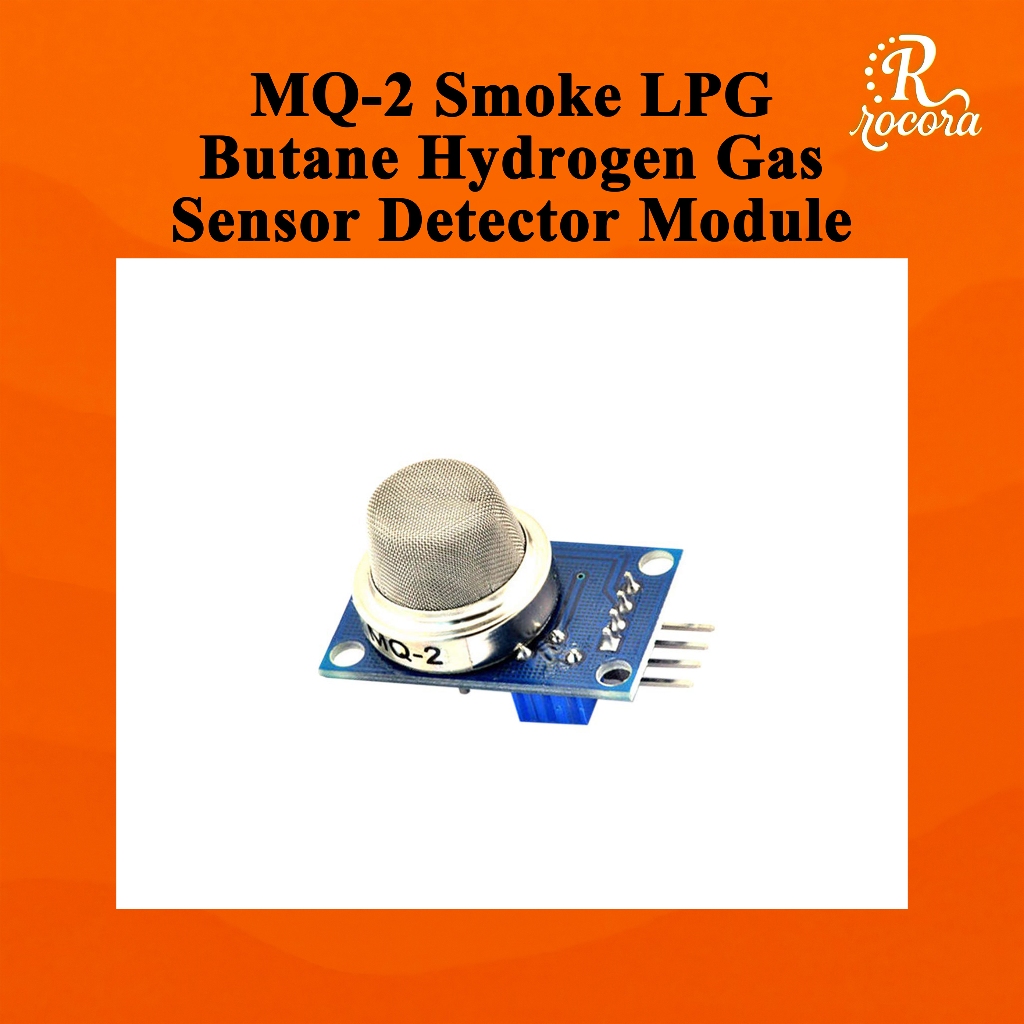 MQ-2 Smoke LPG Butane Hydrogen Gas Sensor Detector Module | Shopee ...