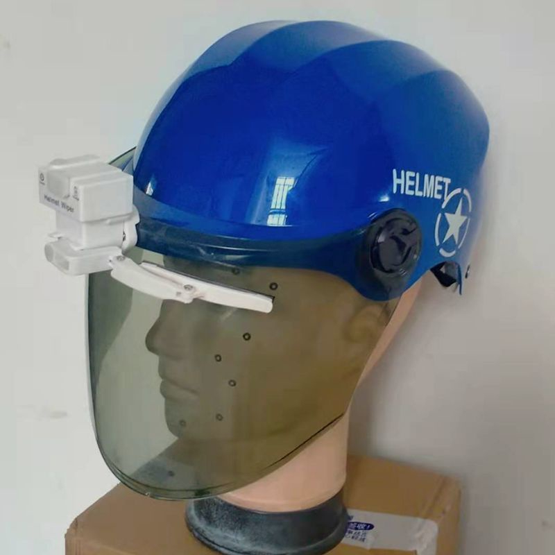 Helmet Wiper Installation-Free Helmet Wiper, Rechargeable Helmet Wiper ...