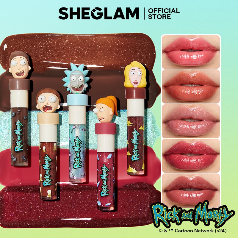 Rick and Morty X SHEGLAM Family Counseling Lip Gloss-Moisturizing ...