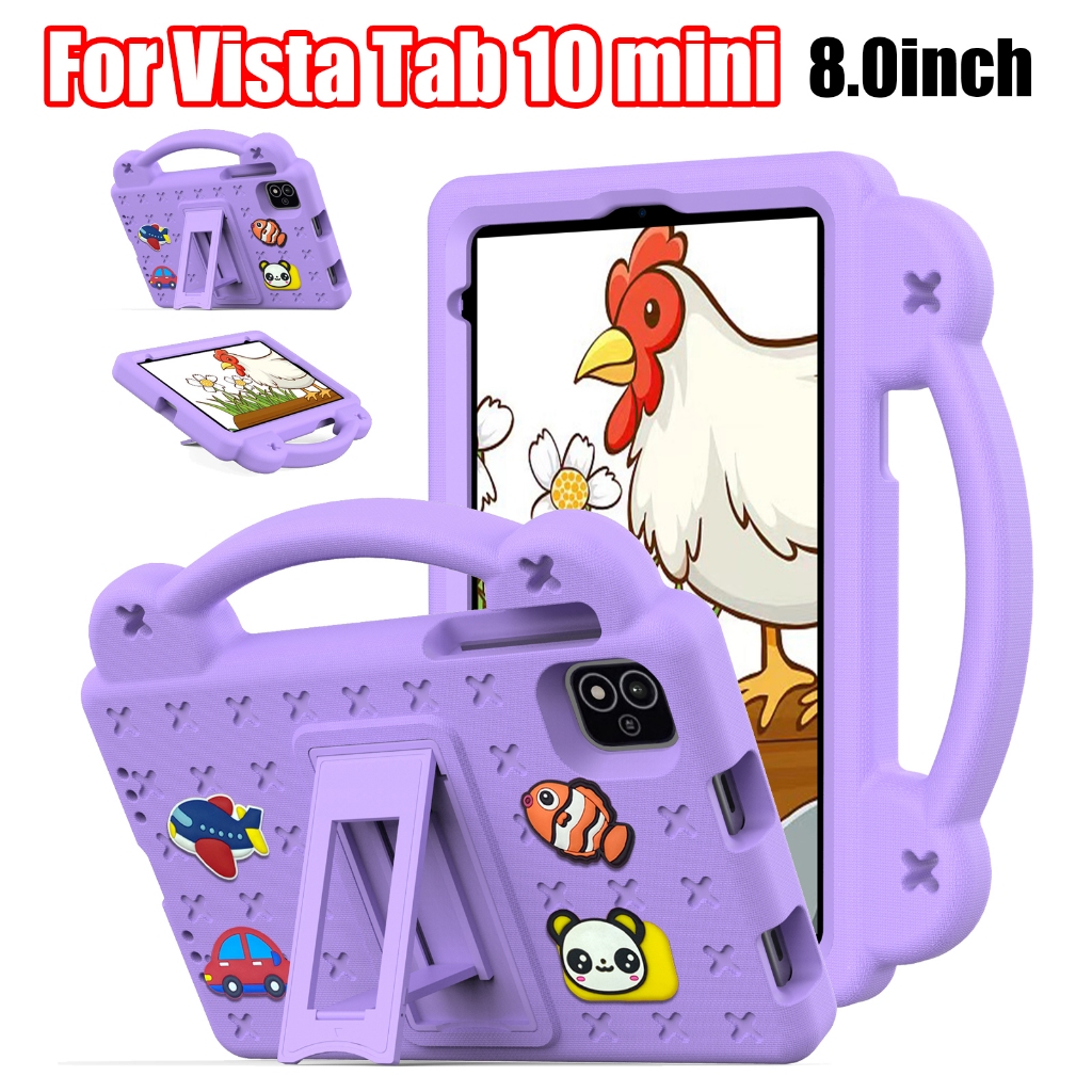 For iTel Vista Tab 10 mini 8.0 inch P08002L 2024 Kids Safety EVA ...