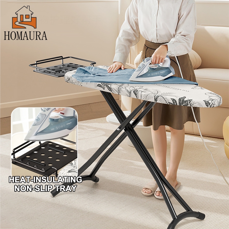 Safety Iron Rest Foldable Ironing Board 6 Level Height Adjustment ...