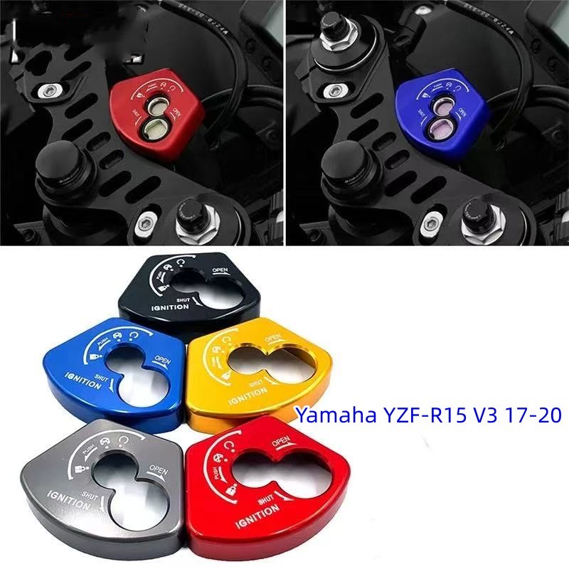 Suitable for Yamaha YZF-R15 V3 17-20 Modified Electric Door Lock Cover ...