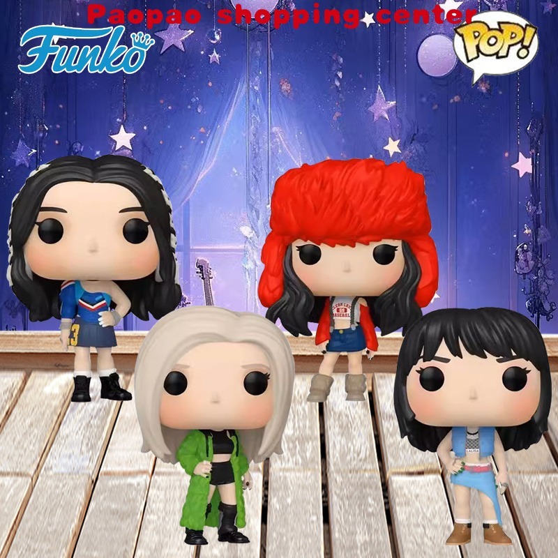 Funko POP Blackpink Korean Girl Group Kim Ji-Soo Kim Jenny Park Chae ...