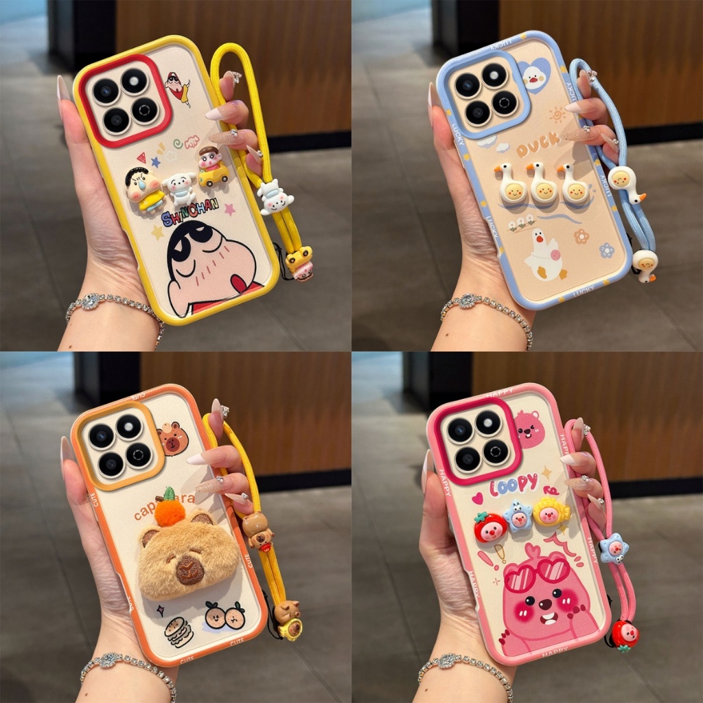 casing Honor X6A Honor X6B Honor X7C Honor X8B Anime Cartoon Soft ...