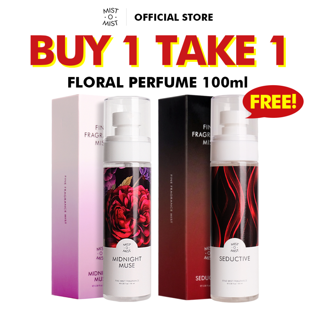 【Buy 1 Take 1】Mist-o-Mist Fruity Floral Scent Upgrade Body Mist Perfume ...