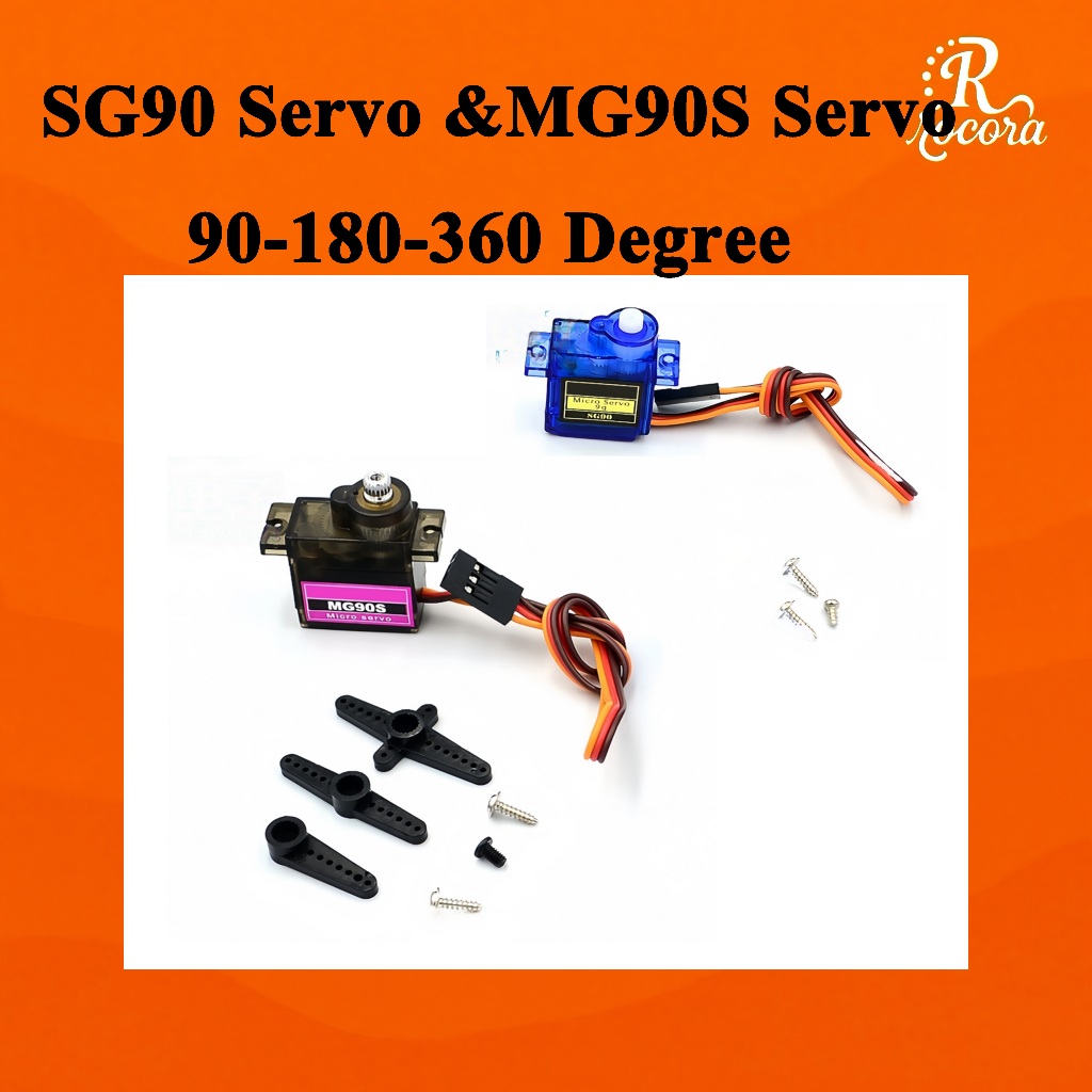 MG90S/SG90 Micro Servo Motor | Shopee Philippines