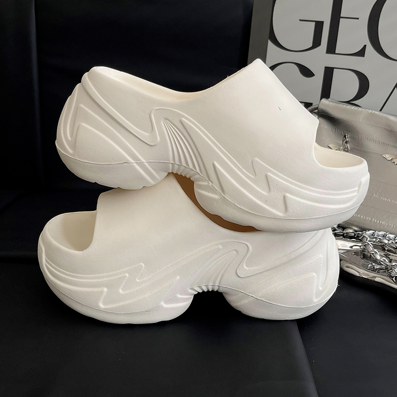 Korean Slippers For Women Rubber Soft Thick Sole#2532 | Shopee Philippines