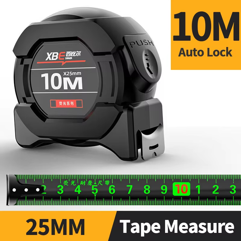 5m/10m Inches Scale Steel Measuring Tape Fluorescerous Scale Industrial ...