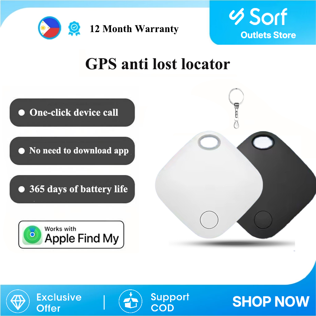 Sorf Smart GPS Tracker Mini Tag for IOS Find My APP ITag Anti Lost ...